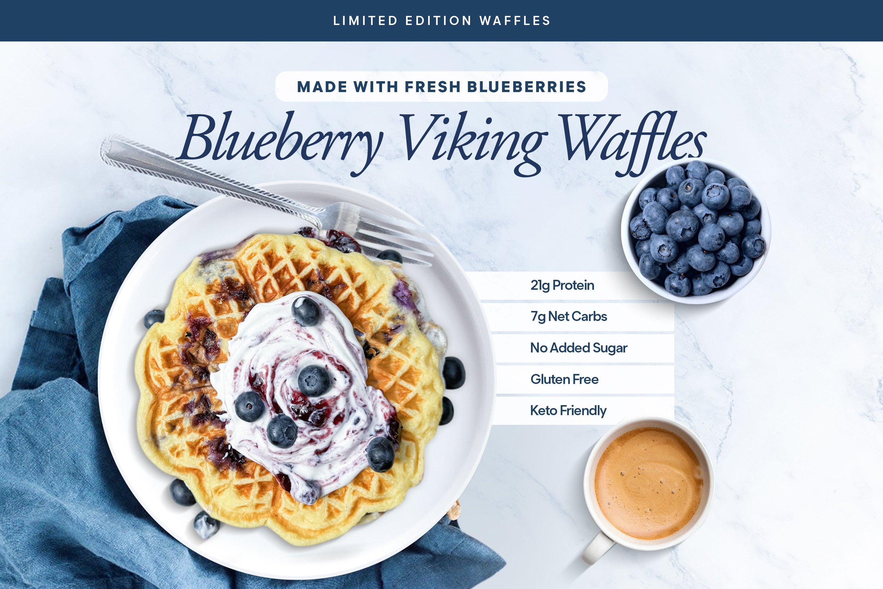 Protein Waffles – Viking Waffles
