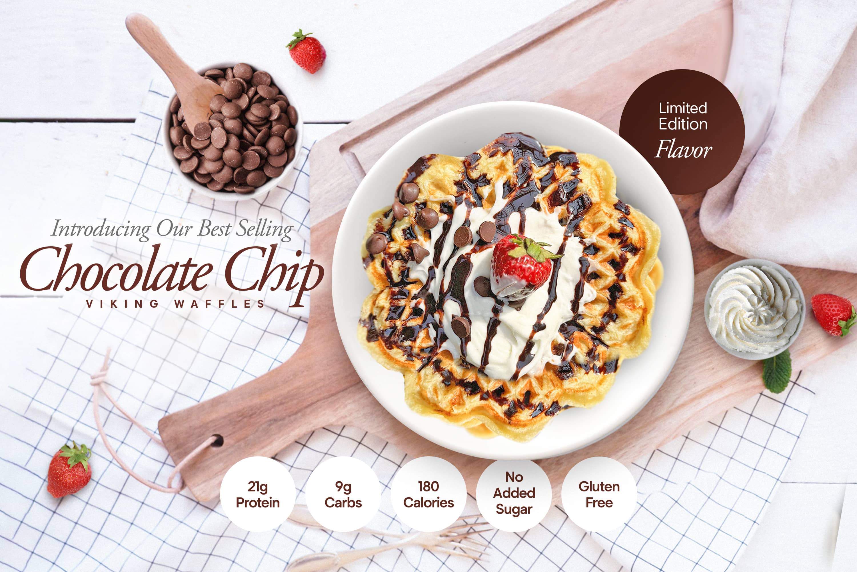 Protein Waffles – Viking Waffles