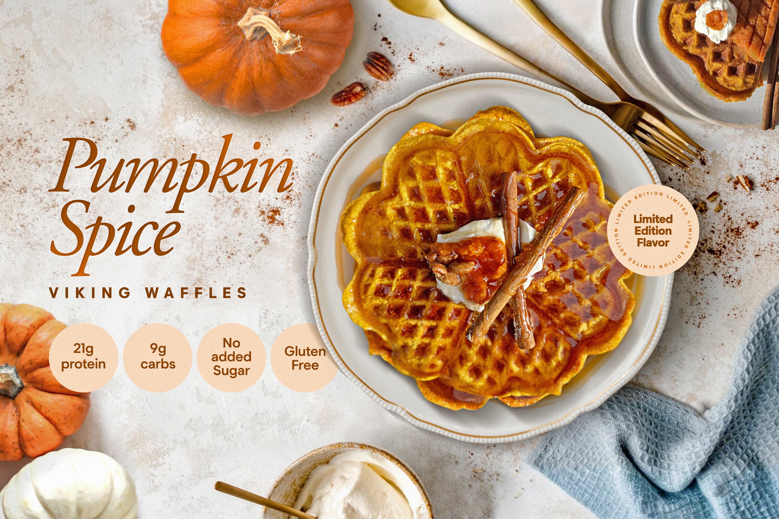 Protein Waffles – Viking Waffles